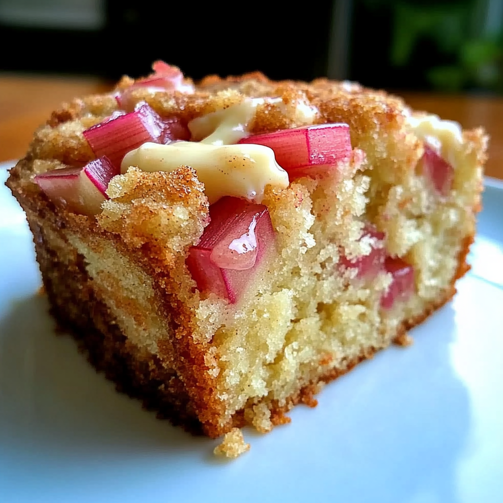 Sour Cream Rhubarb Coffee Cake: A Delightful Treat!