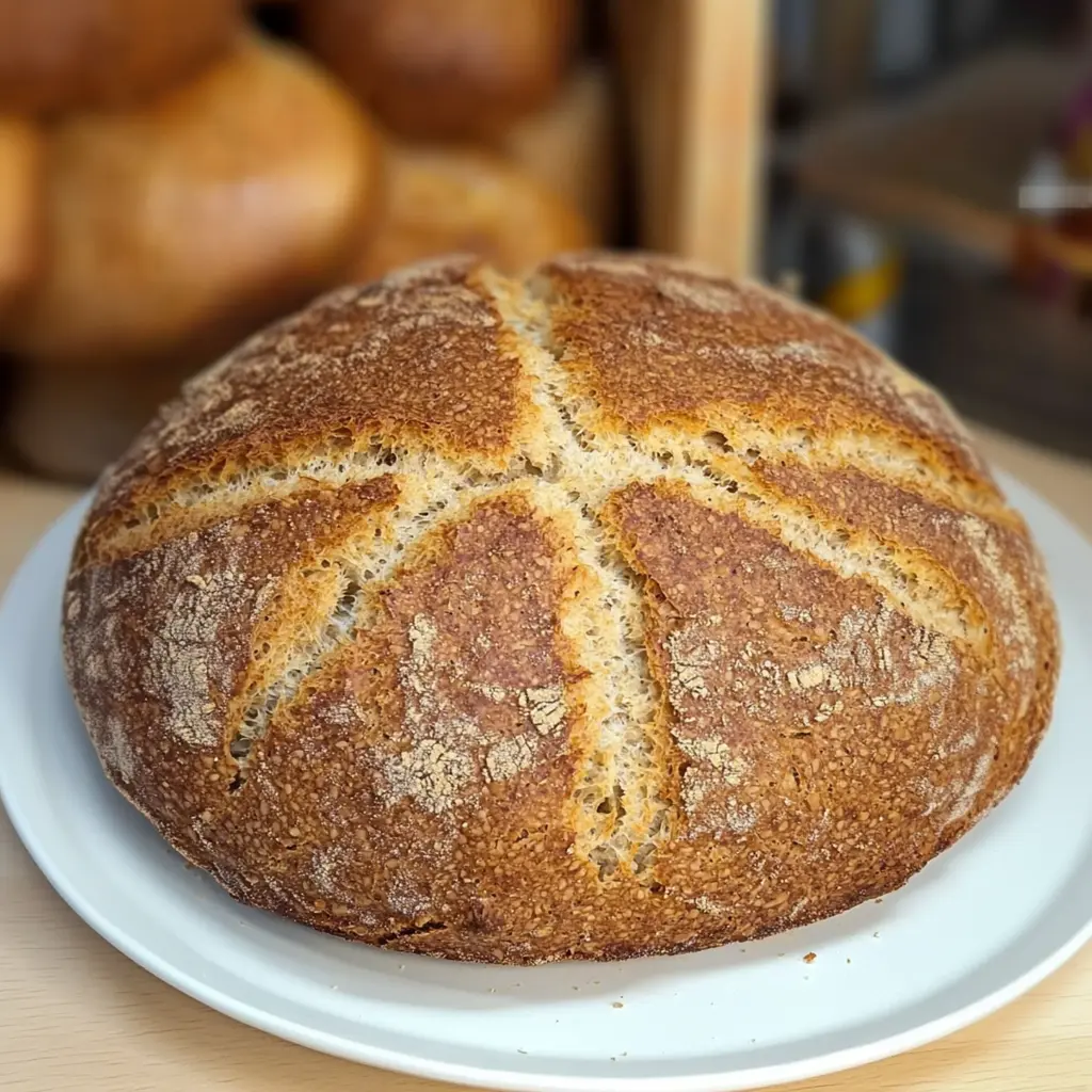 Keto Sourdough Bread – Rustic Low-Carb Bread Recipe