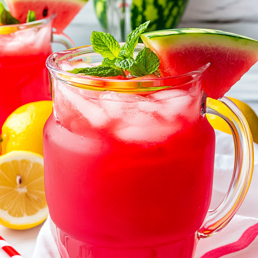 Watermelon Lemonade: Refresh Your Summer Sips Today!
