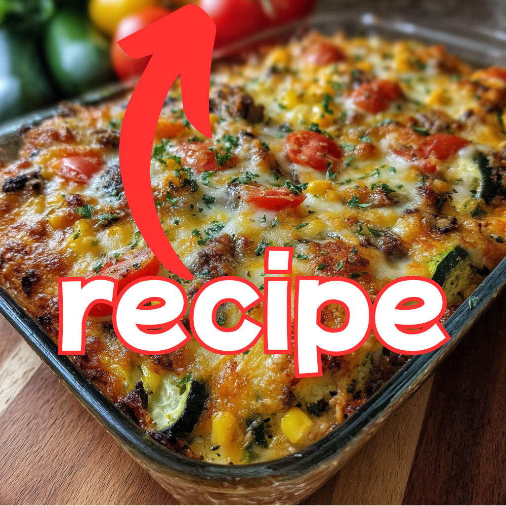 Tex-Mex Zucchini Bake – Spicy, Cheesy, and Satisfying