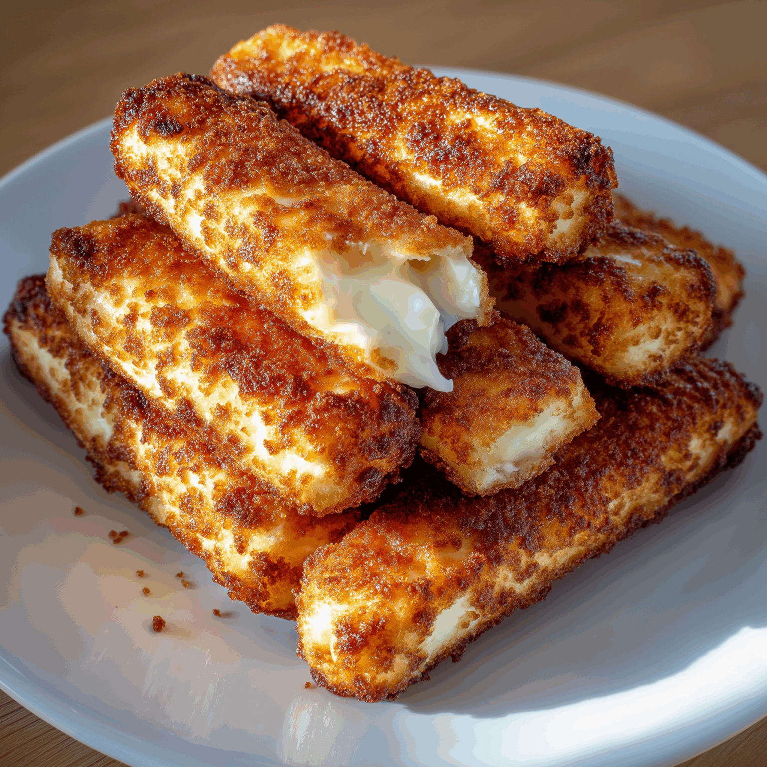 Cottage Cheese Sticks – 2-Ingredient Crispy Snack