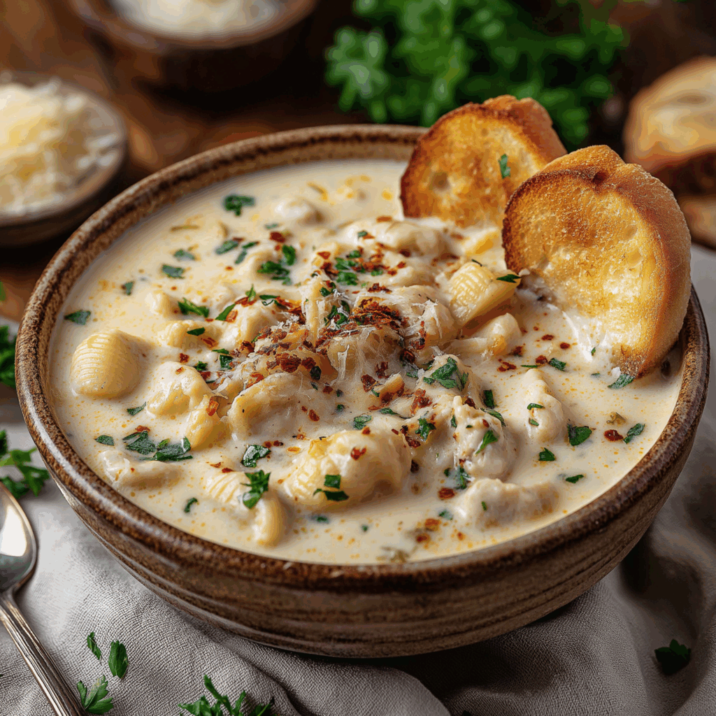 Garlic Parmesan Chicken Chowder – 5 Comforting Reasons to Try