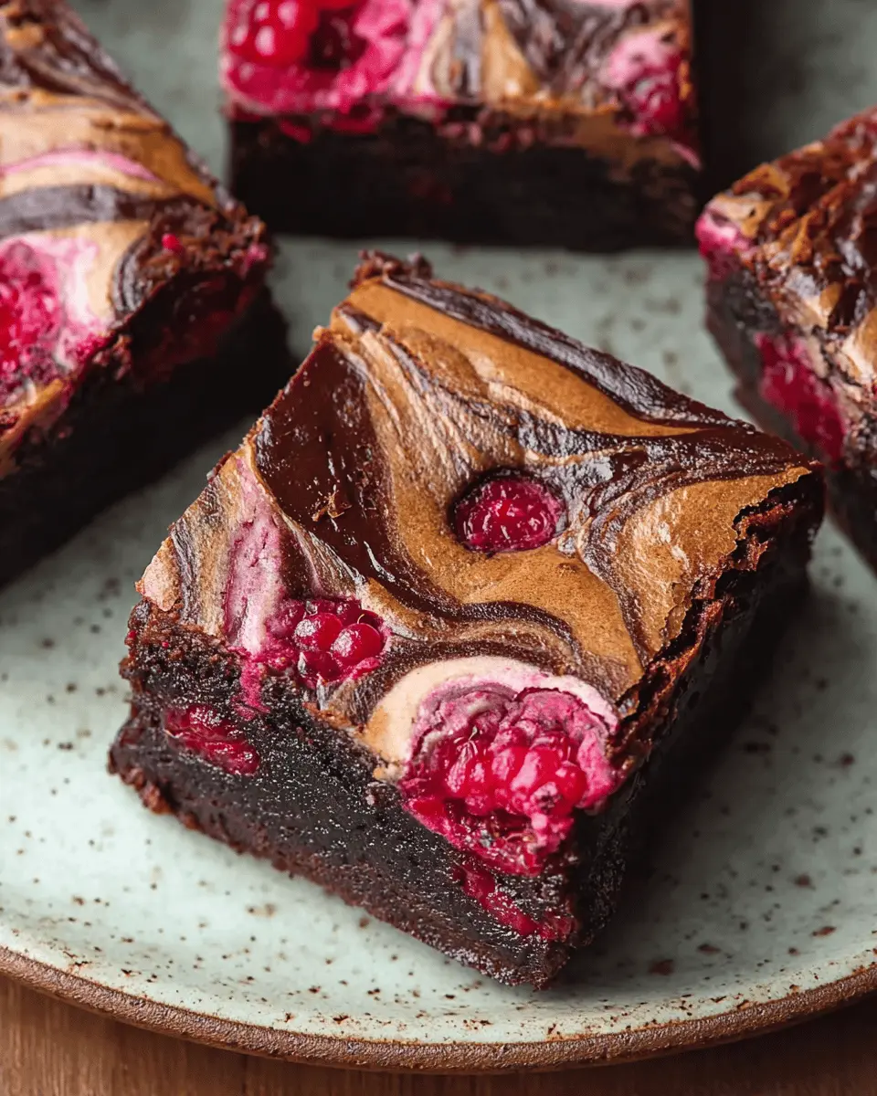 Decadent Raspberry Swirl Brownies You’ll Crave Every Time