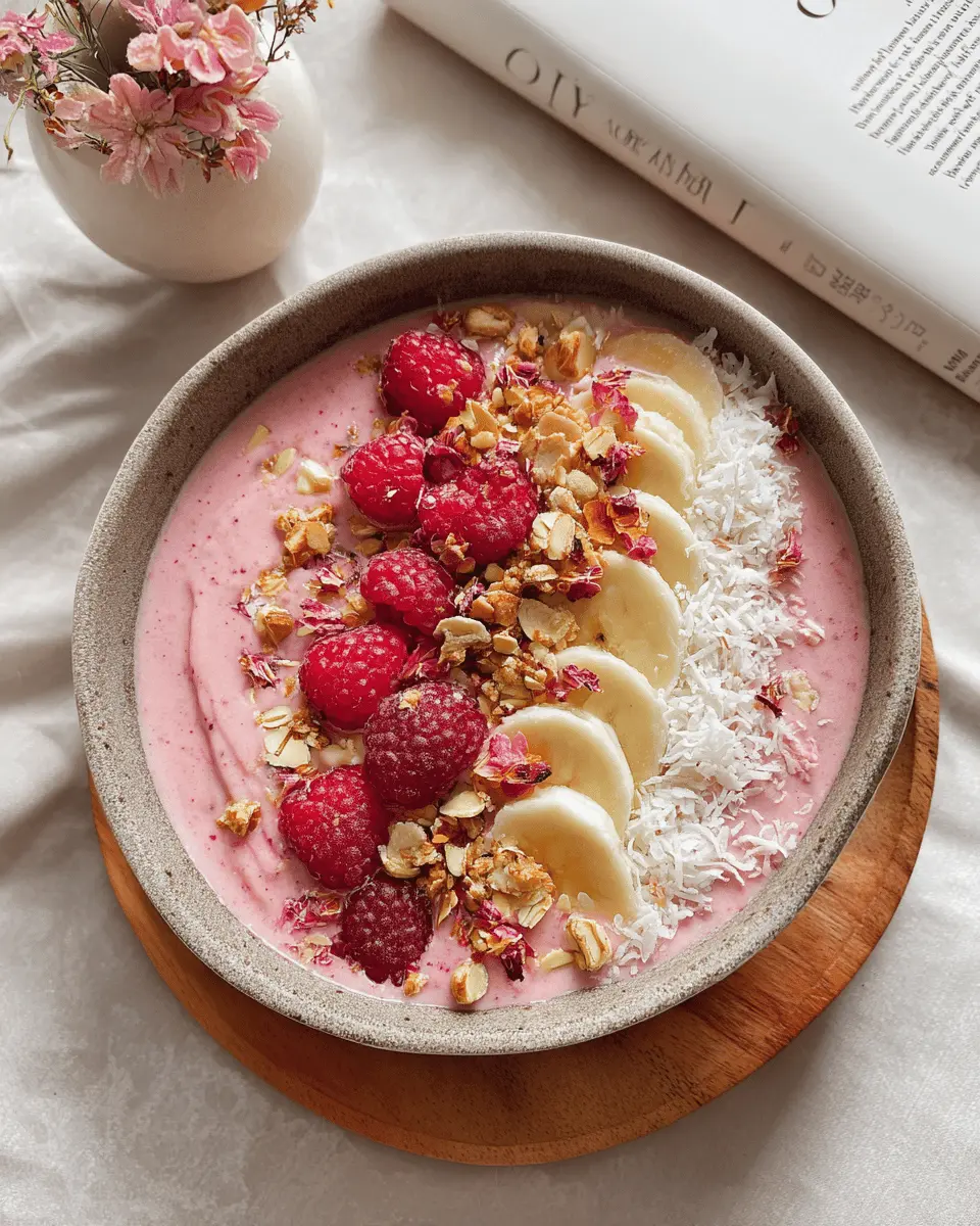 Pink Raspberry Smoothie Bowl: The Best Start to Your Day