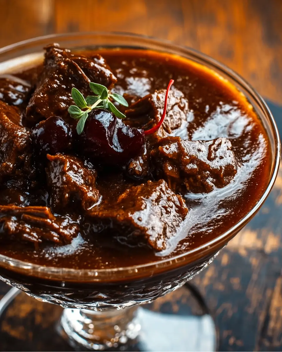 Slow Cooker Beef Manhattan: A Comforting, Juicy Delight