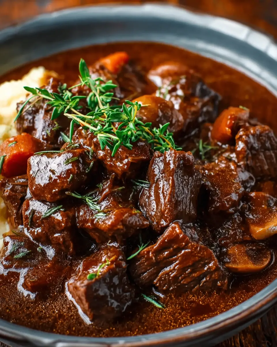 Slow Cooker Beef Manhattan: A Comforting, Juicy Delight