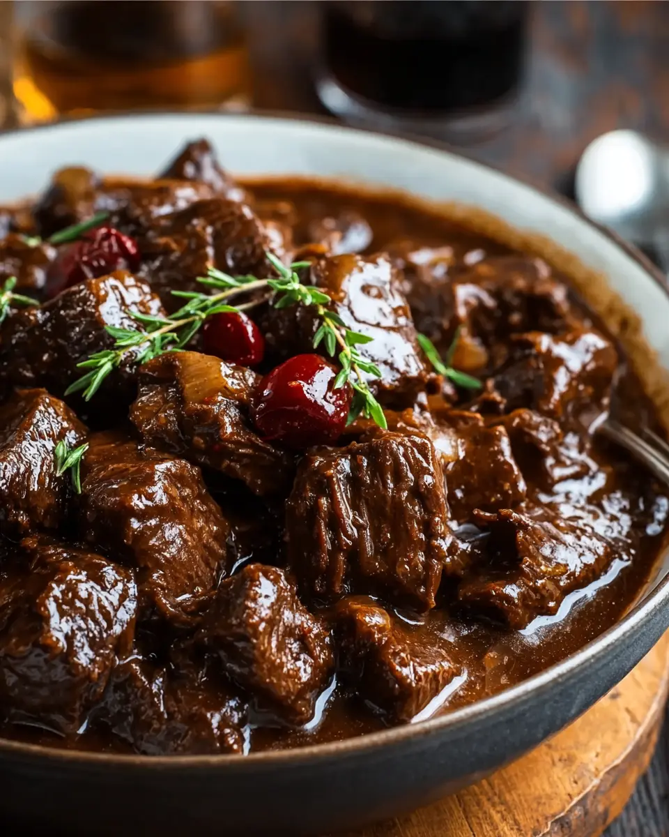 Slow Cooker Beef Manhattan: A Comforting, Juicy Delight