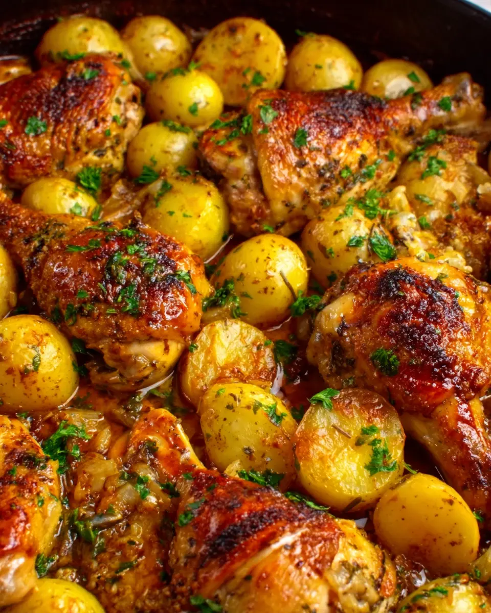 One Pan Chicken And Potatoes: Easy Comfort Food Delight
