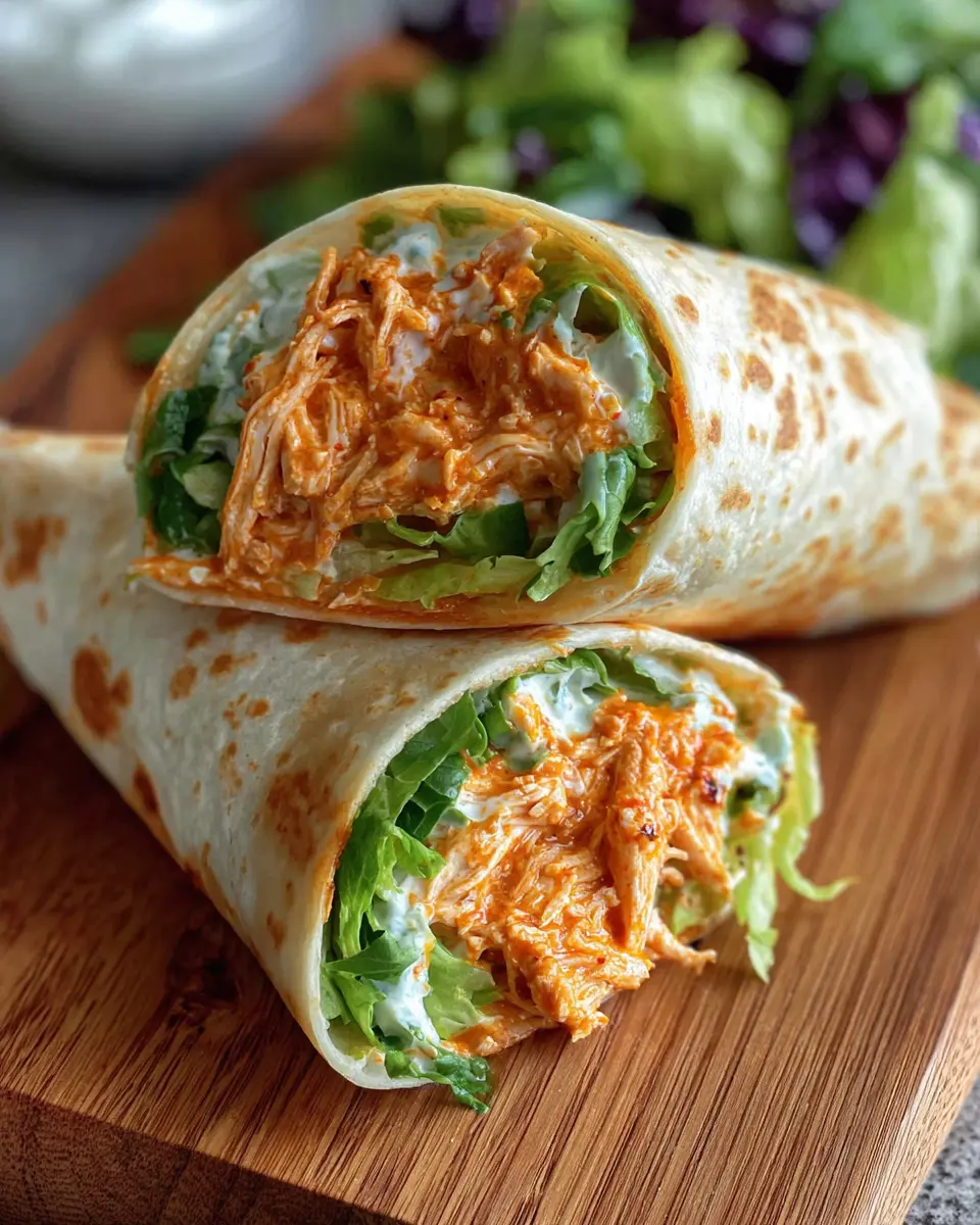 Spicy Buffalo Chicken Wraps for Two: Easy, Irresistibly Delicious!