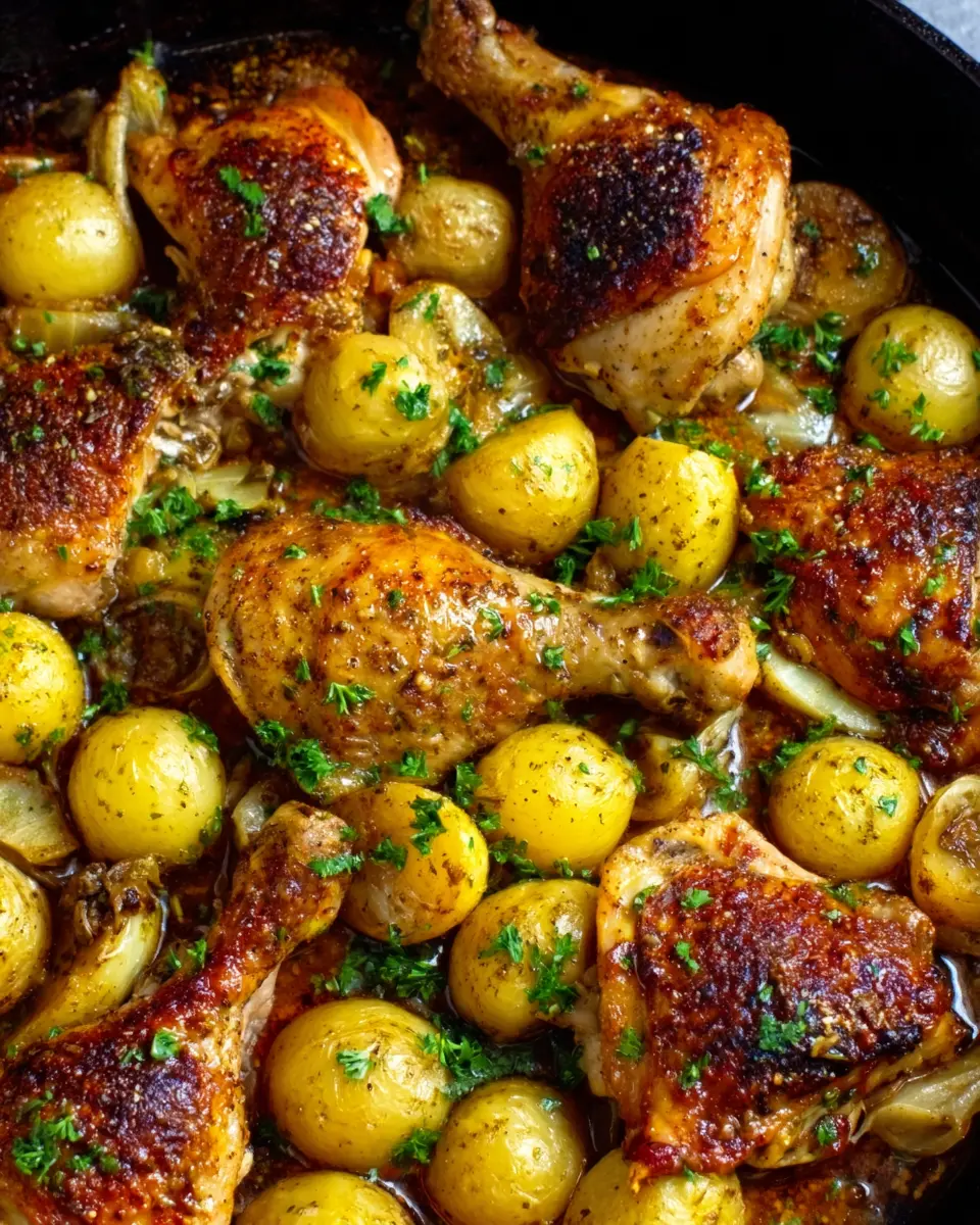 One Pan Chicken And Potatoes: Easy Comfort Food Delight