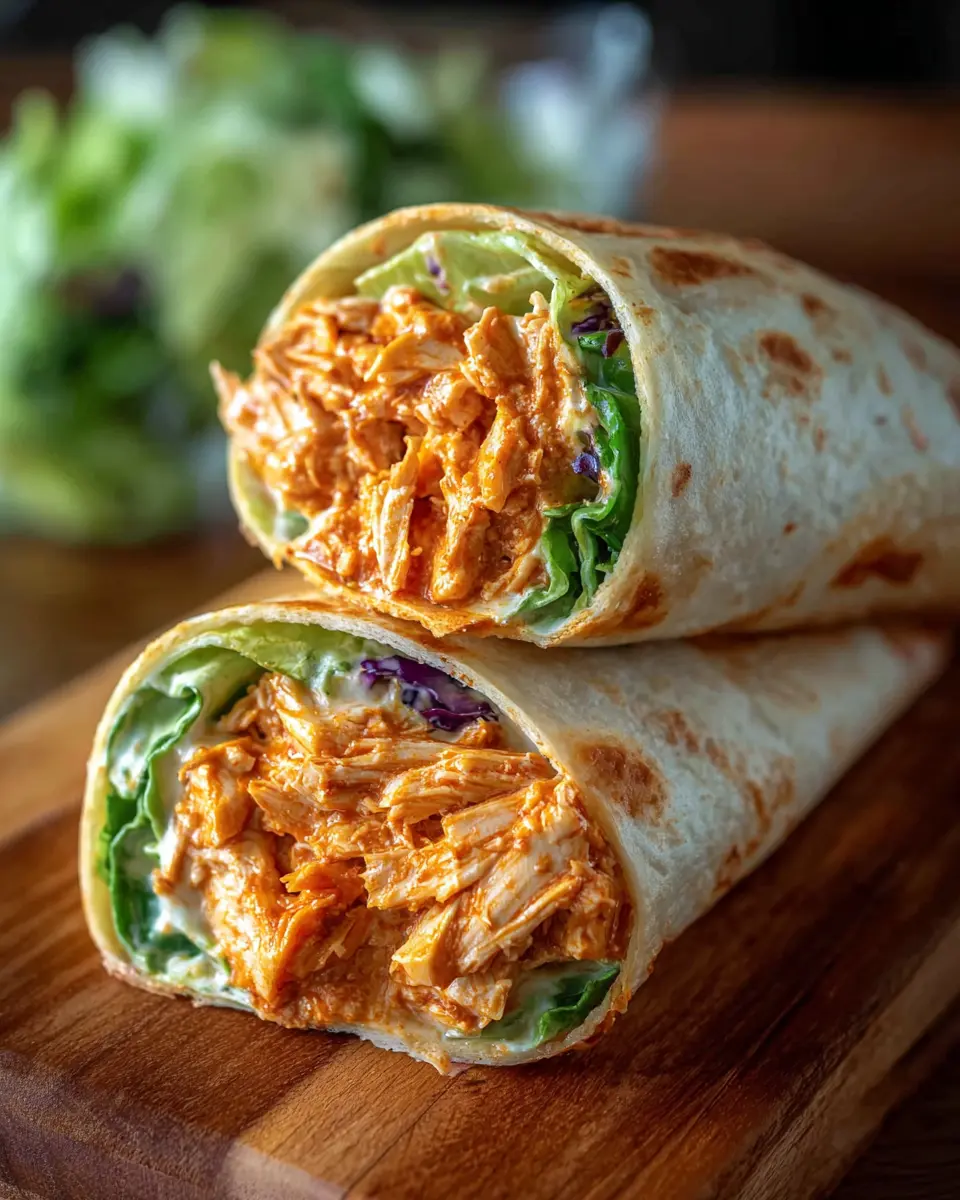 Spicy Buffalo Chicken Wraps for Two: Easy, Irresistibly Delicious!