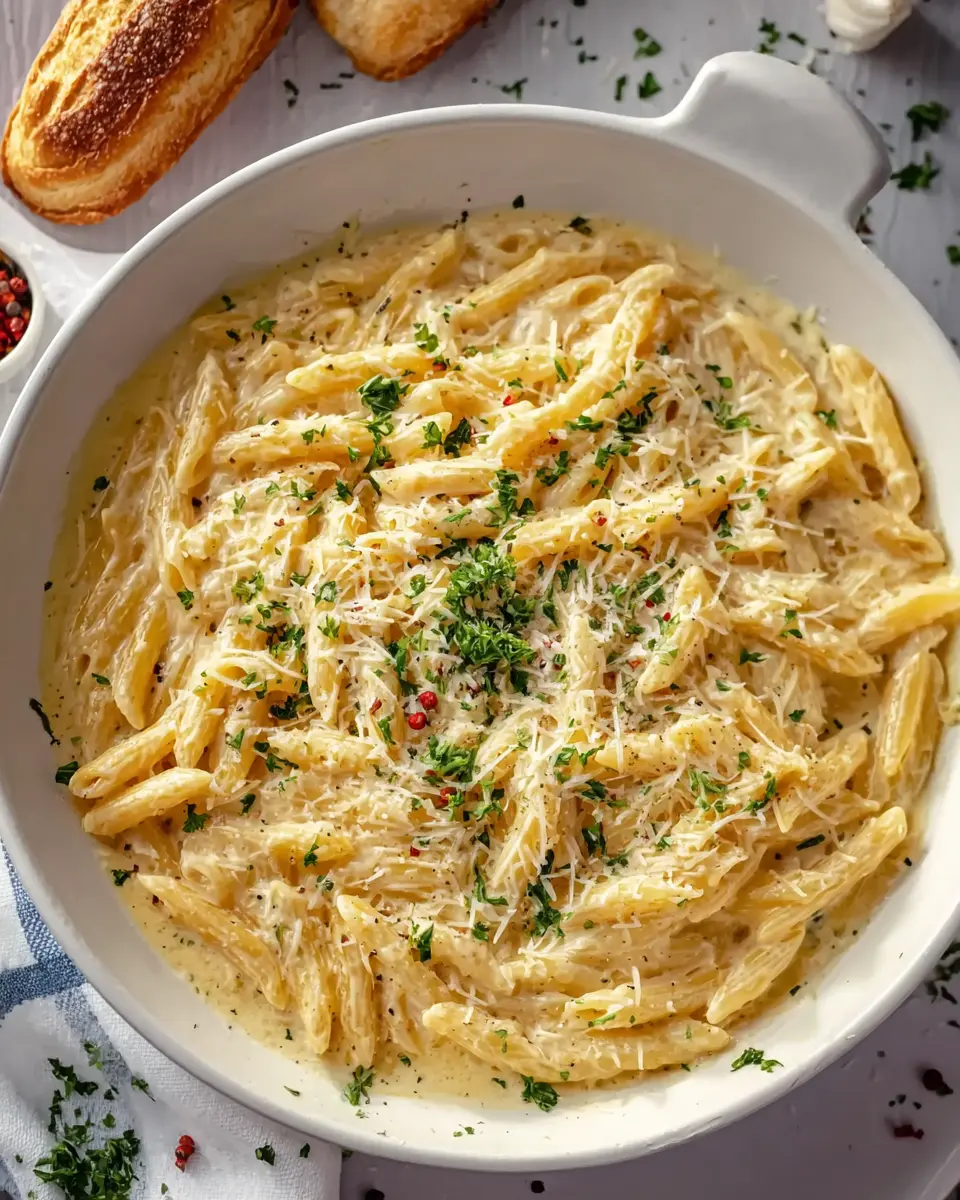 One Pot Creamy Garlic Pasta: Quick & Indulgent Comfort Food