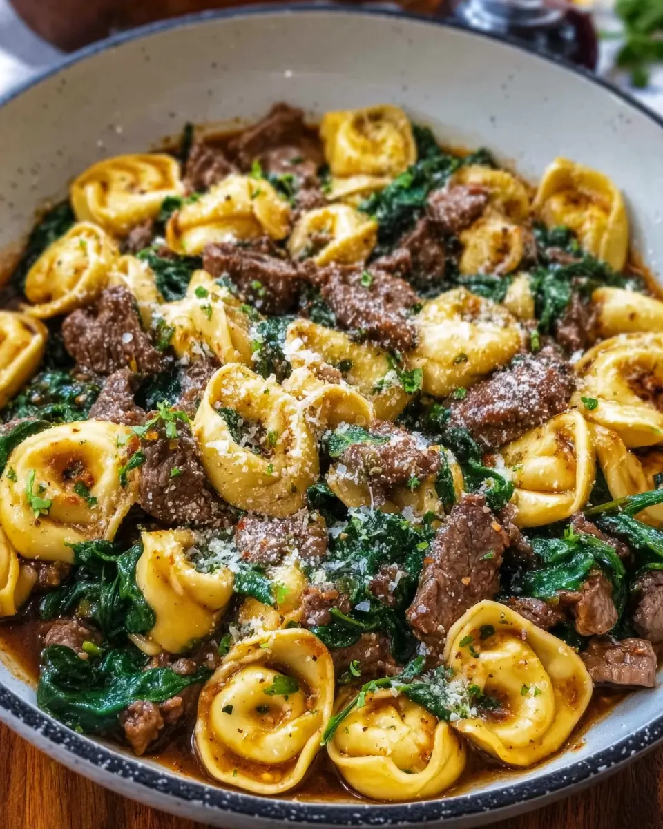 Irresistible Garlic Butter Beef Tortellini: A Cozy Comfort Meal